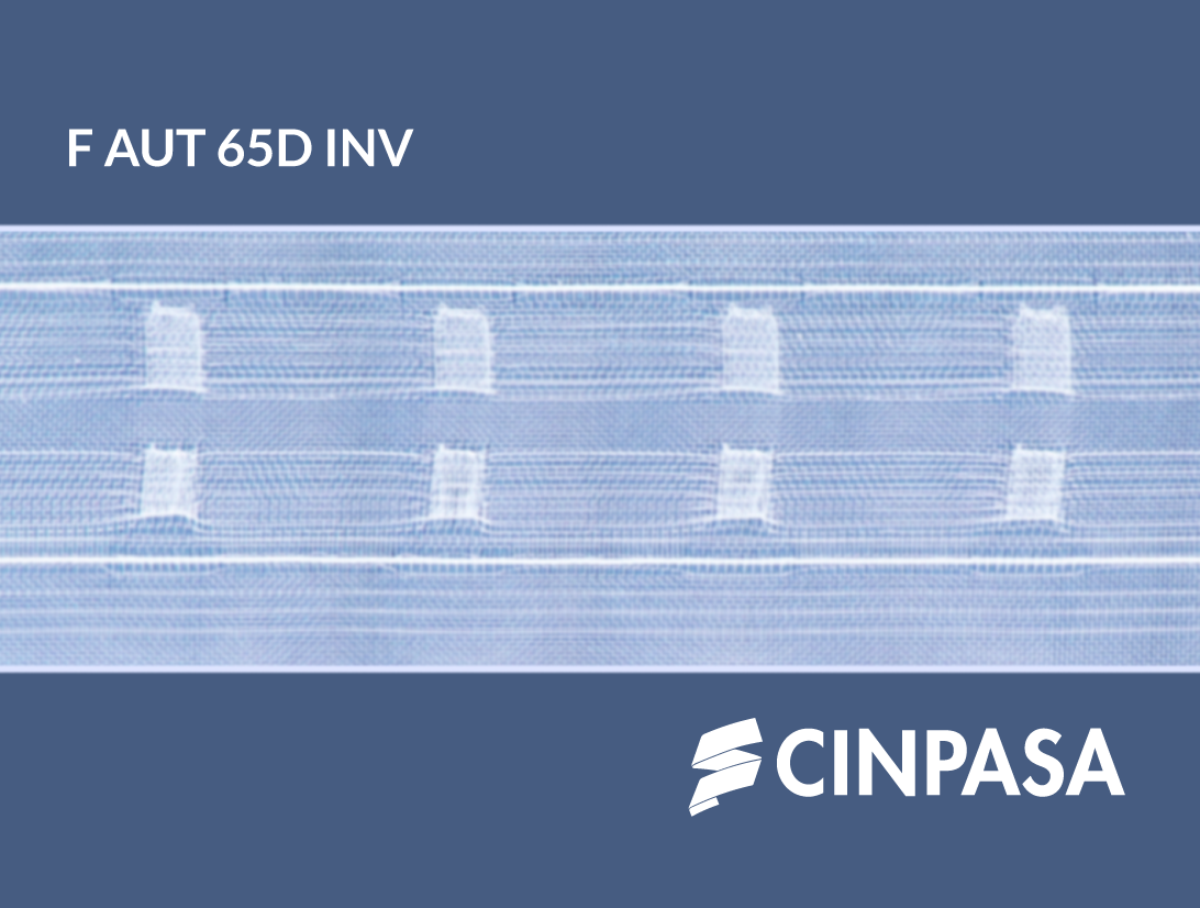 Fabricante y distribuidor de cinta fruncidora automática transparente