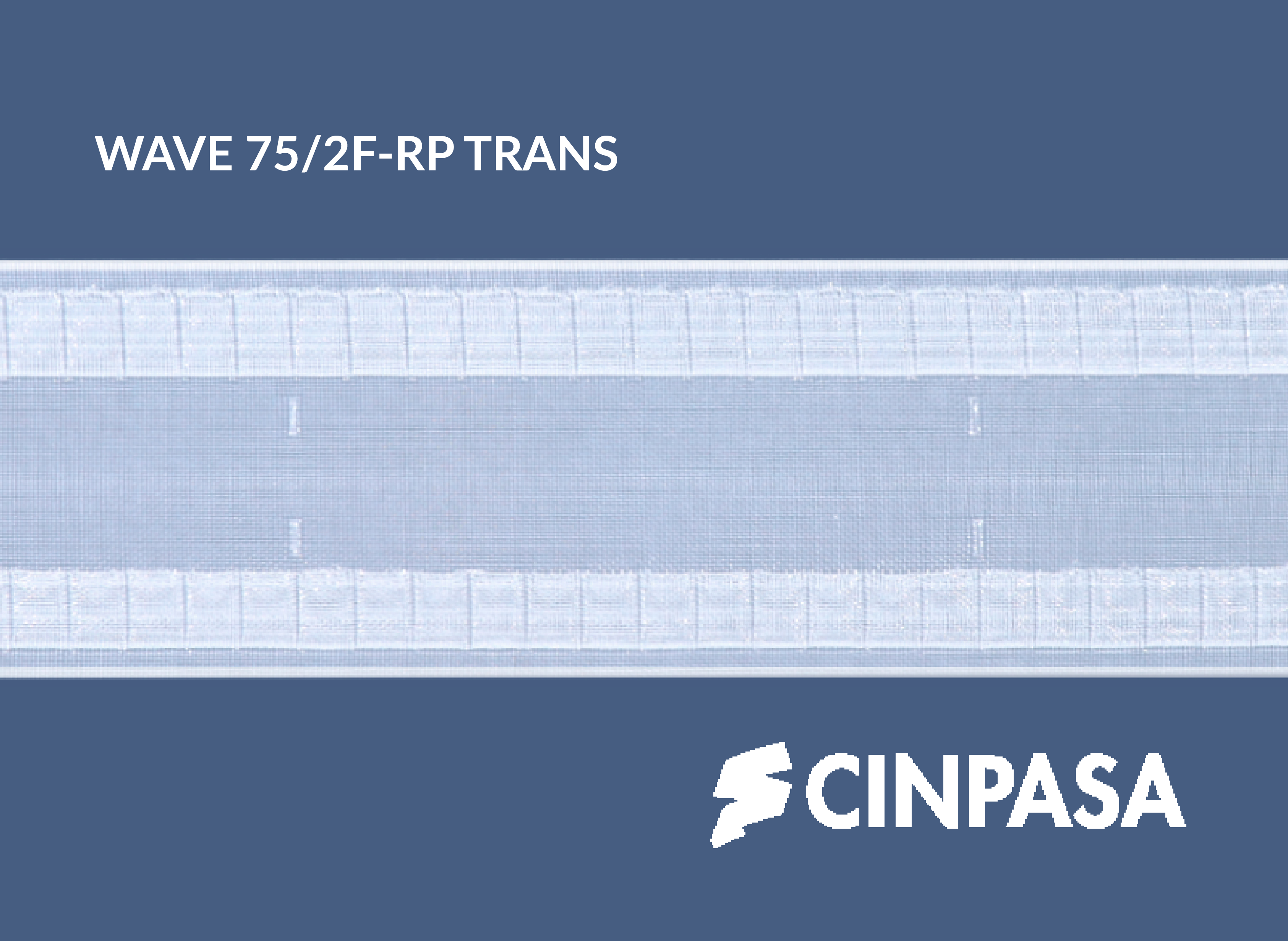 Fabricante y distribuidor de cinta Onda Perfecta transparente